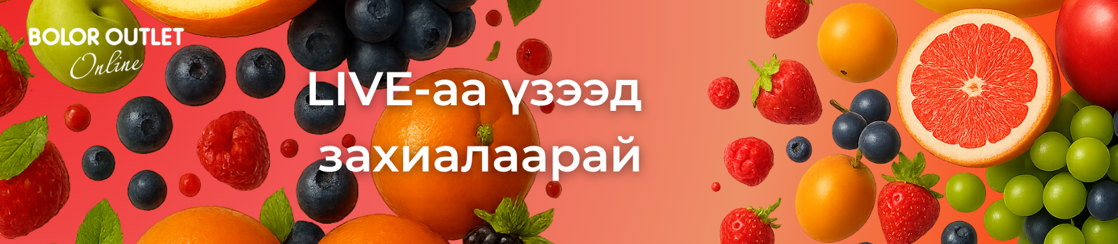 Bolor Outlet | Органик Жимс